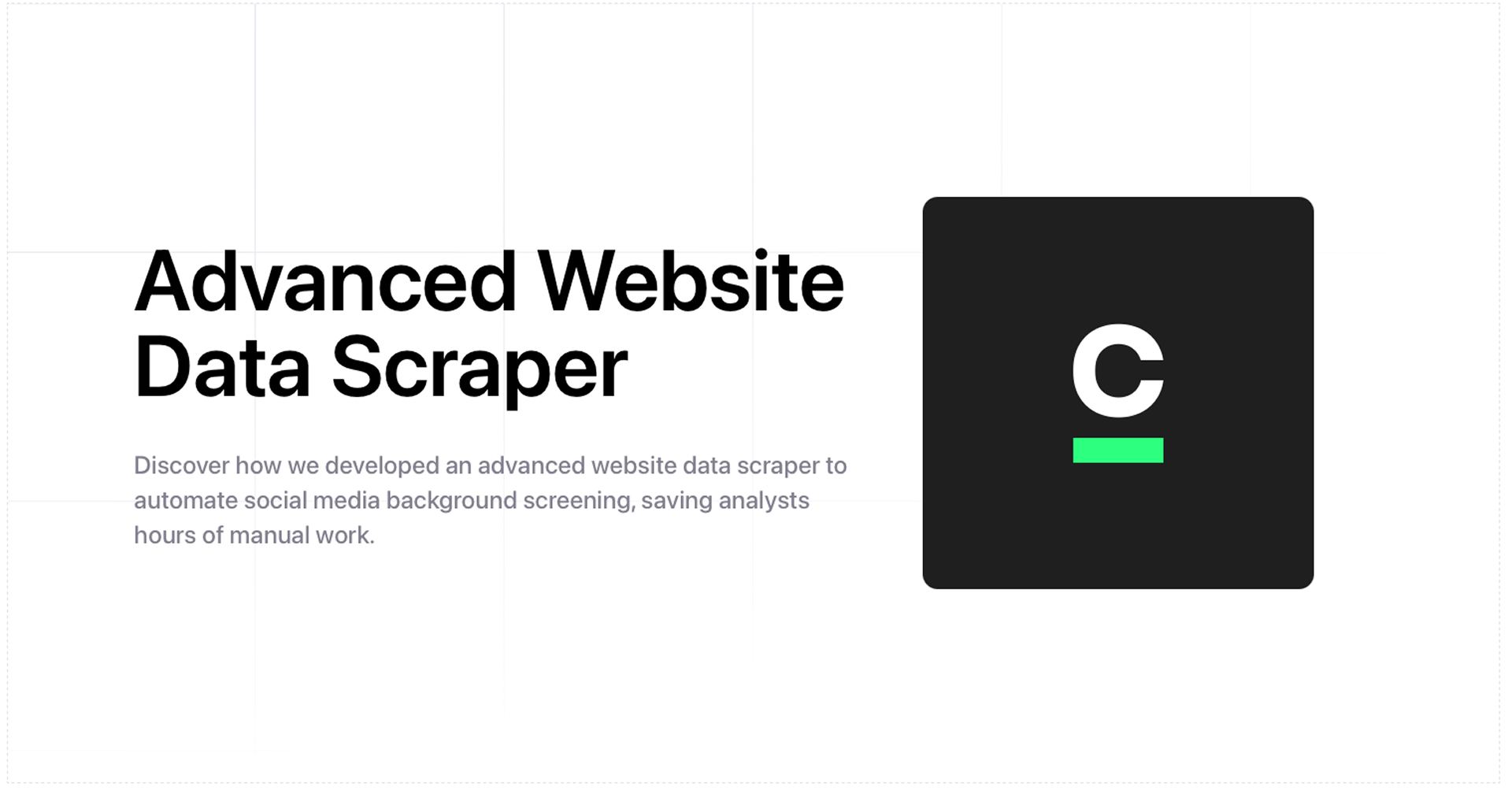 Advanced Website Data Scraper and Social Media Software