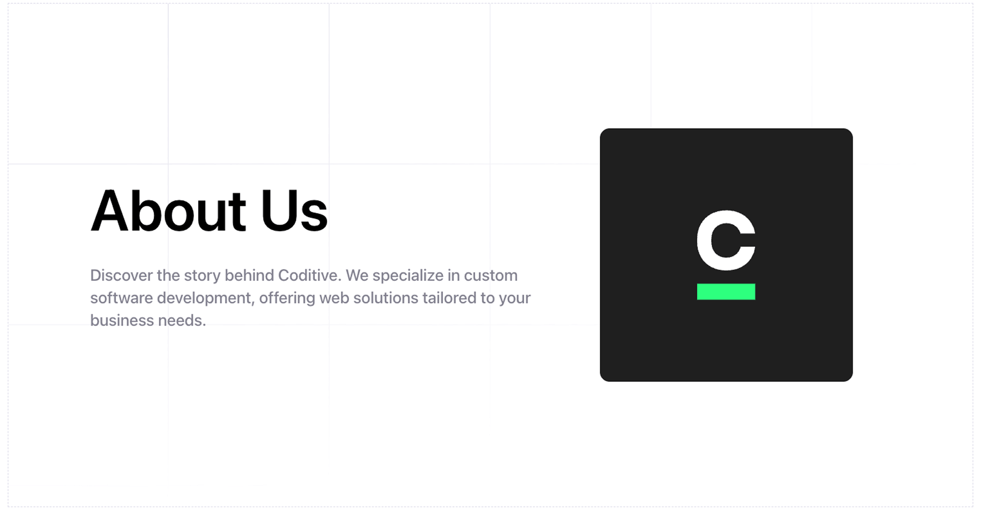 Learn More About Us - Coditive